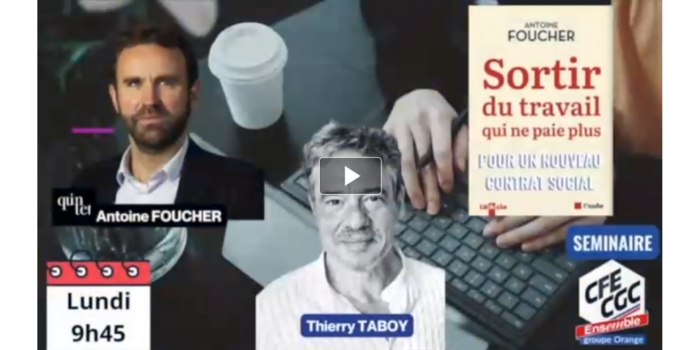 Sortir du travail qui ne paye plus par Antoine Foucher Président de ...